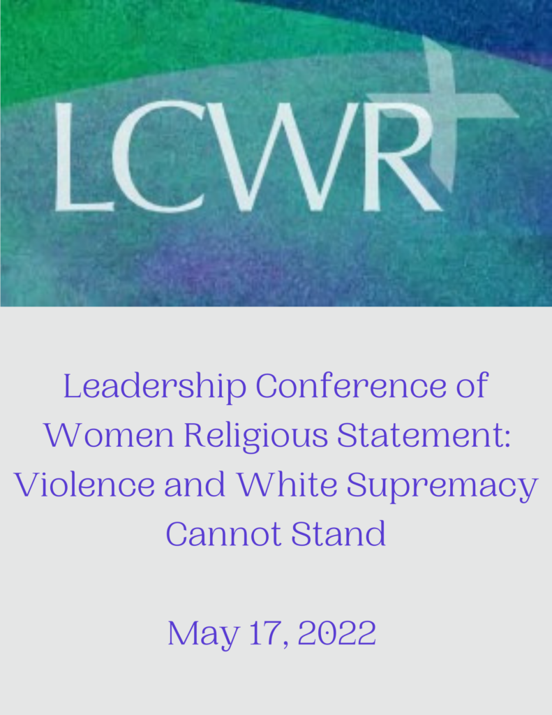 LCWR Statement May 2022 – Benedictine Sisters